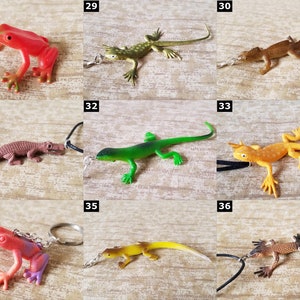 Reptile and Amphibian Accessories Party Favors Necklaces, Keychains and ...
