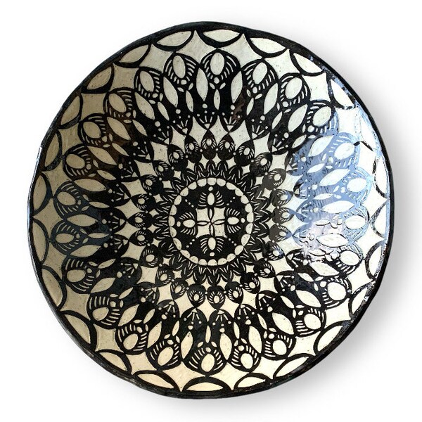 Sgraffito Carved - Etsy