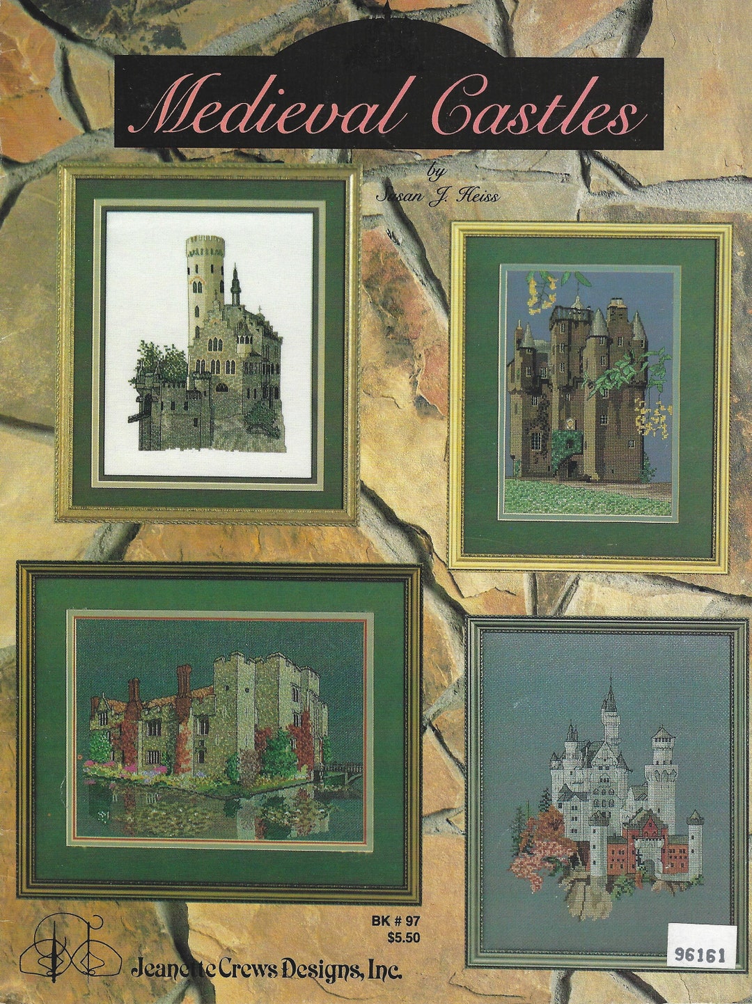Medieval Castles Cross Stitch Leaflet - Etsy