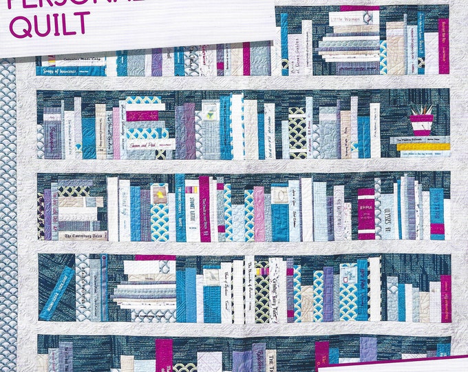 Personal Library Quilt Quilt Pattern - Etsy