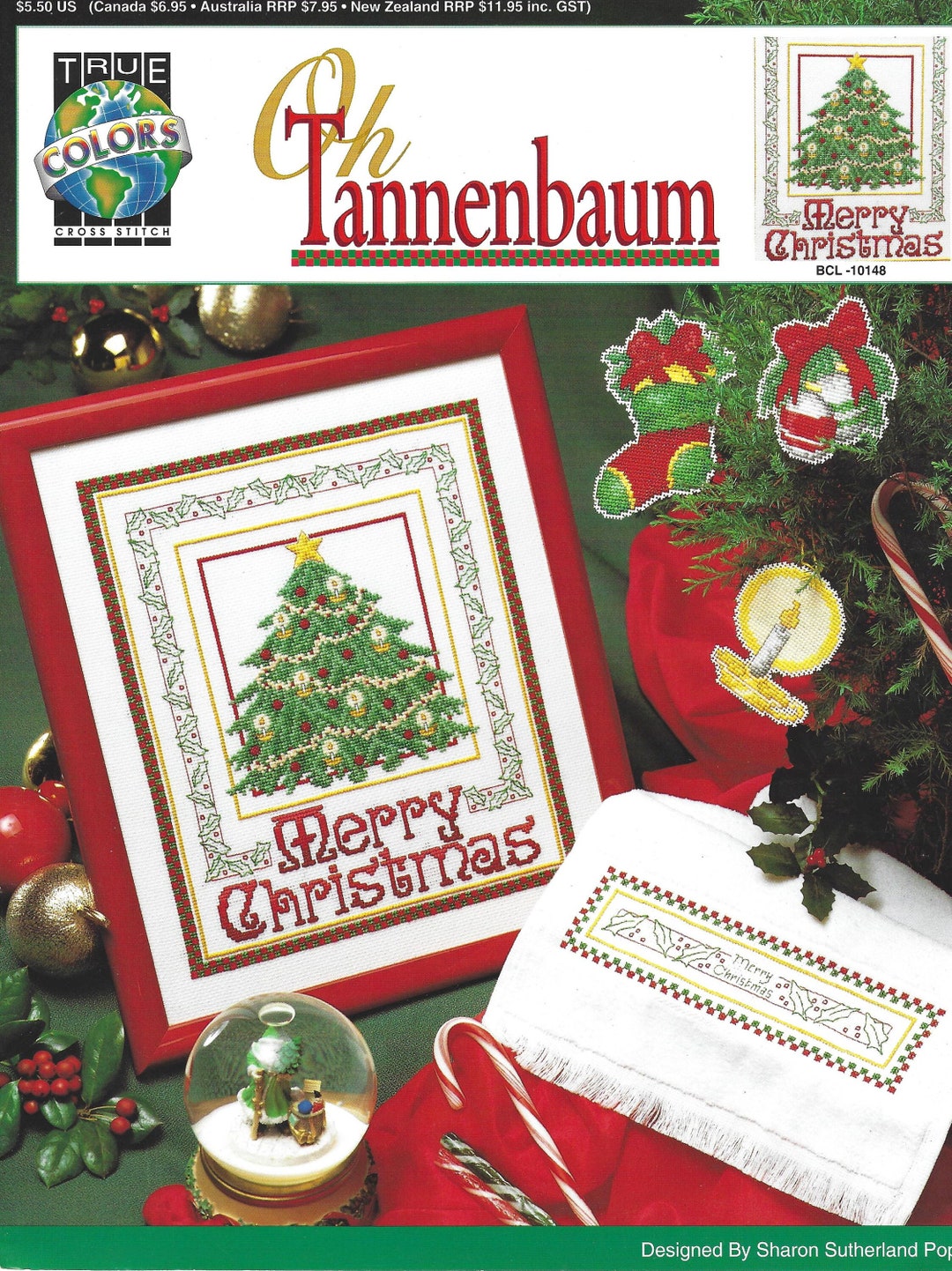 Oh Tannenbaum Cross Stitch Leaflet - Etsy