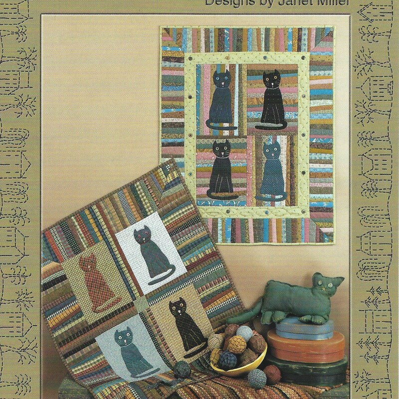 Cat Quilt Pattern - Etsy