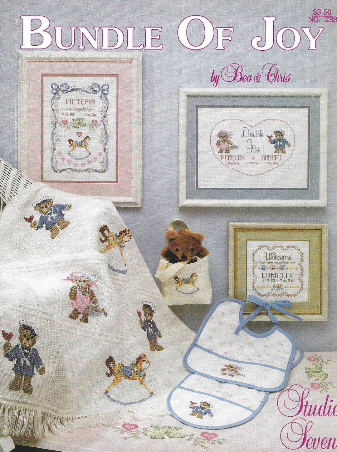Bundle of Joy Cross Stitch Leaflet - Etsy