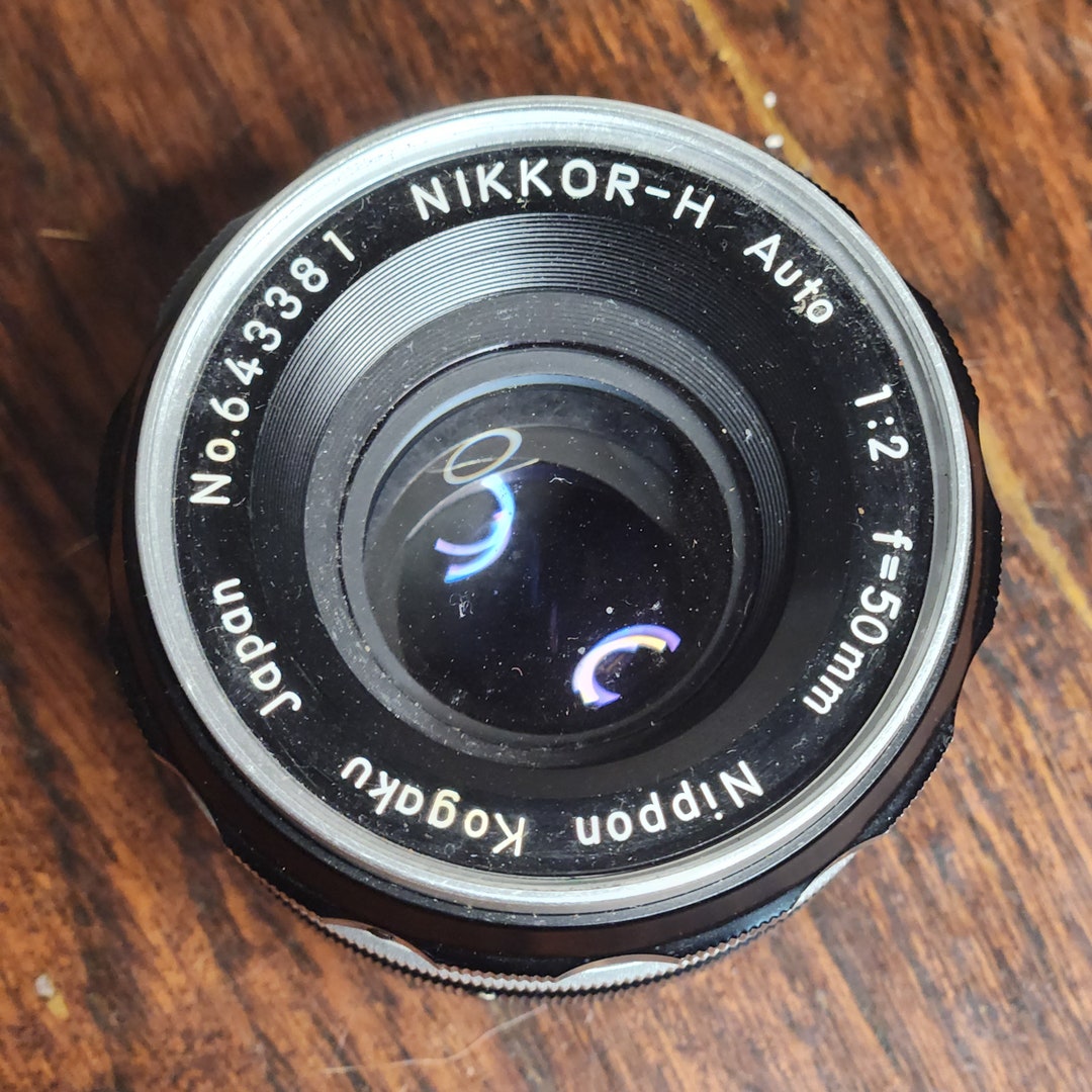 Quality Nikon 50mm F2 Nikkor-h Auto - Etsy