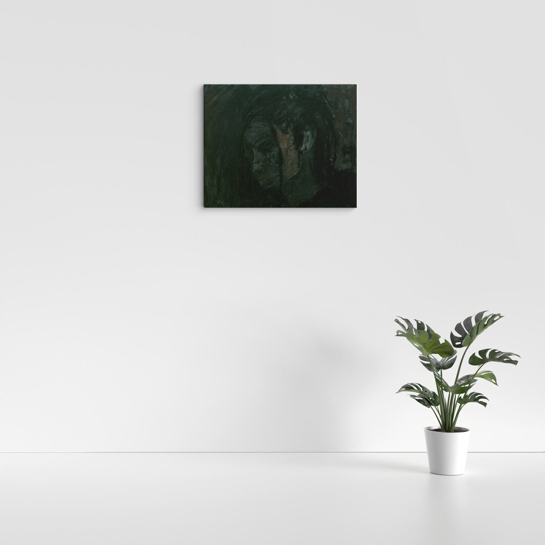 NIN Girl One - Acrylic Painting on Wood - Original Artwork (unique) - Etsy