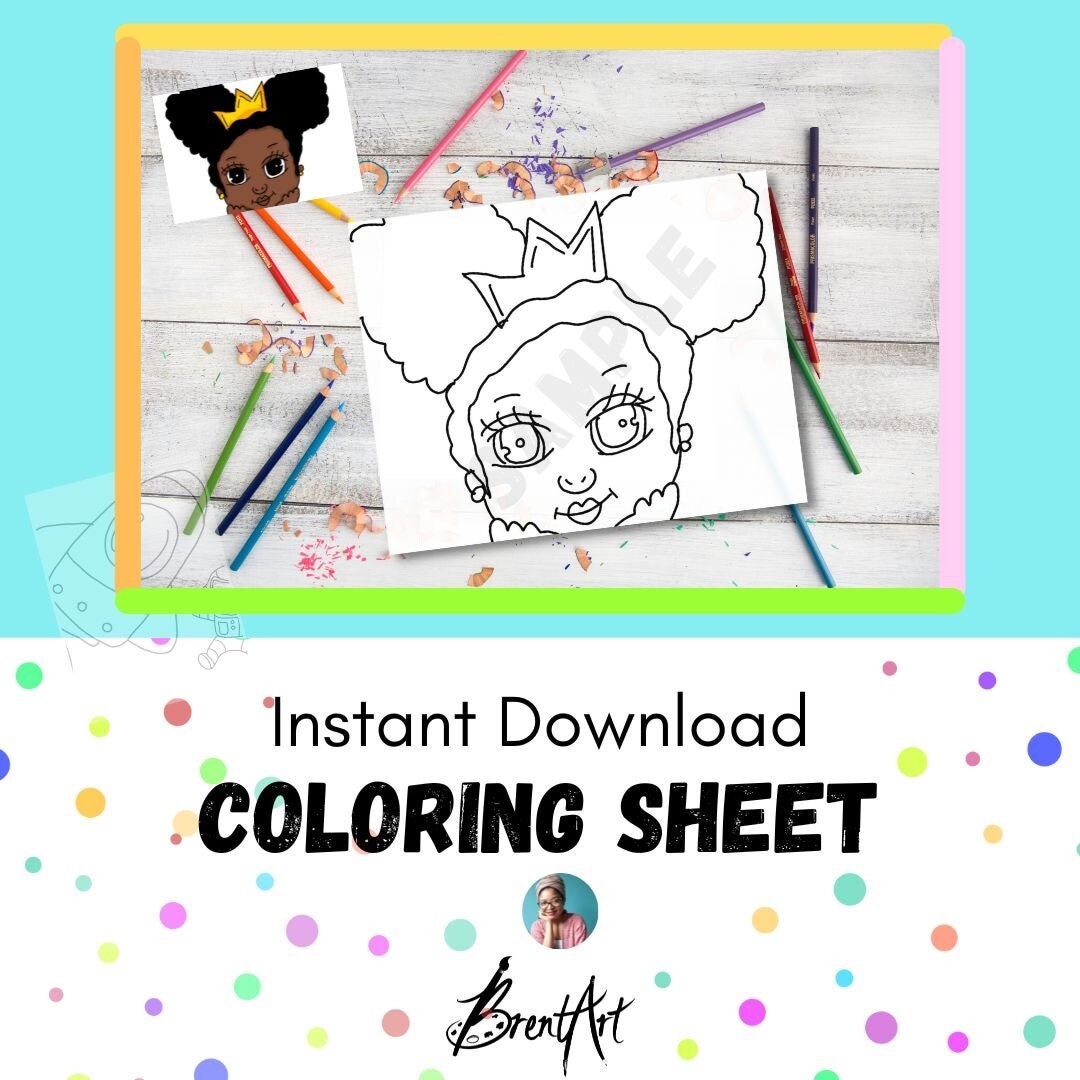 INSTANT DOWNLOAD PRINTABLE - Coloring Sheet - Tracer - Princess ...
