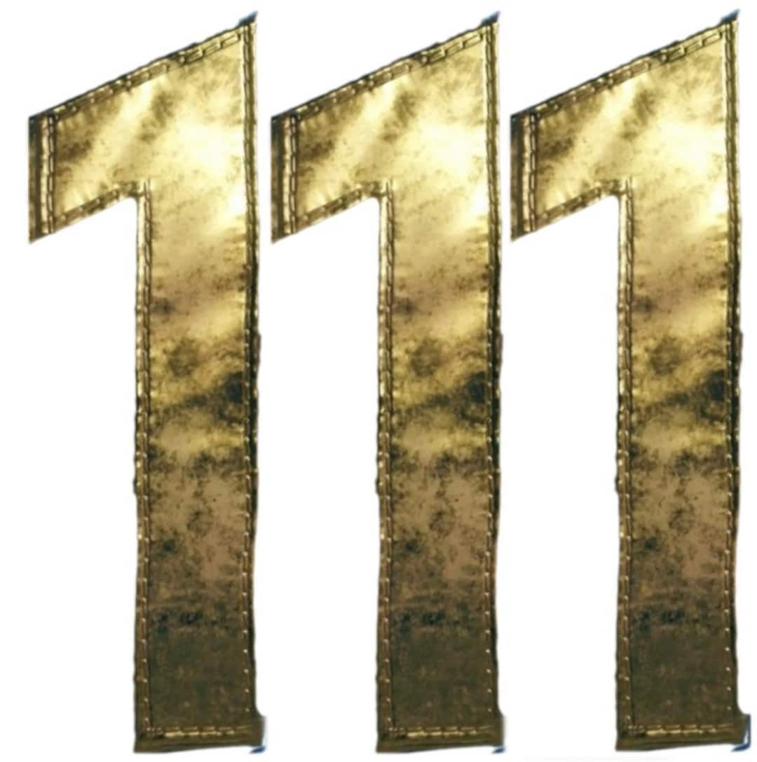 FALLOUT 111 printed / Fake Metallic Looking Vault-suit Numbers 20 Cm ...