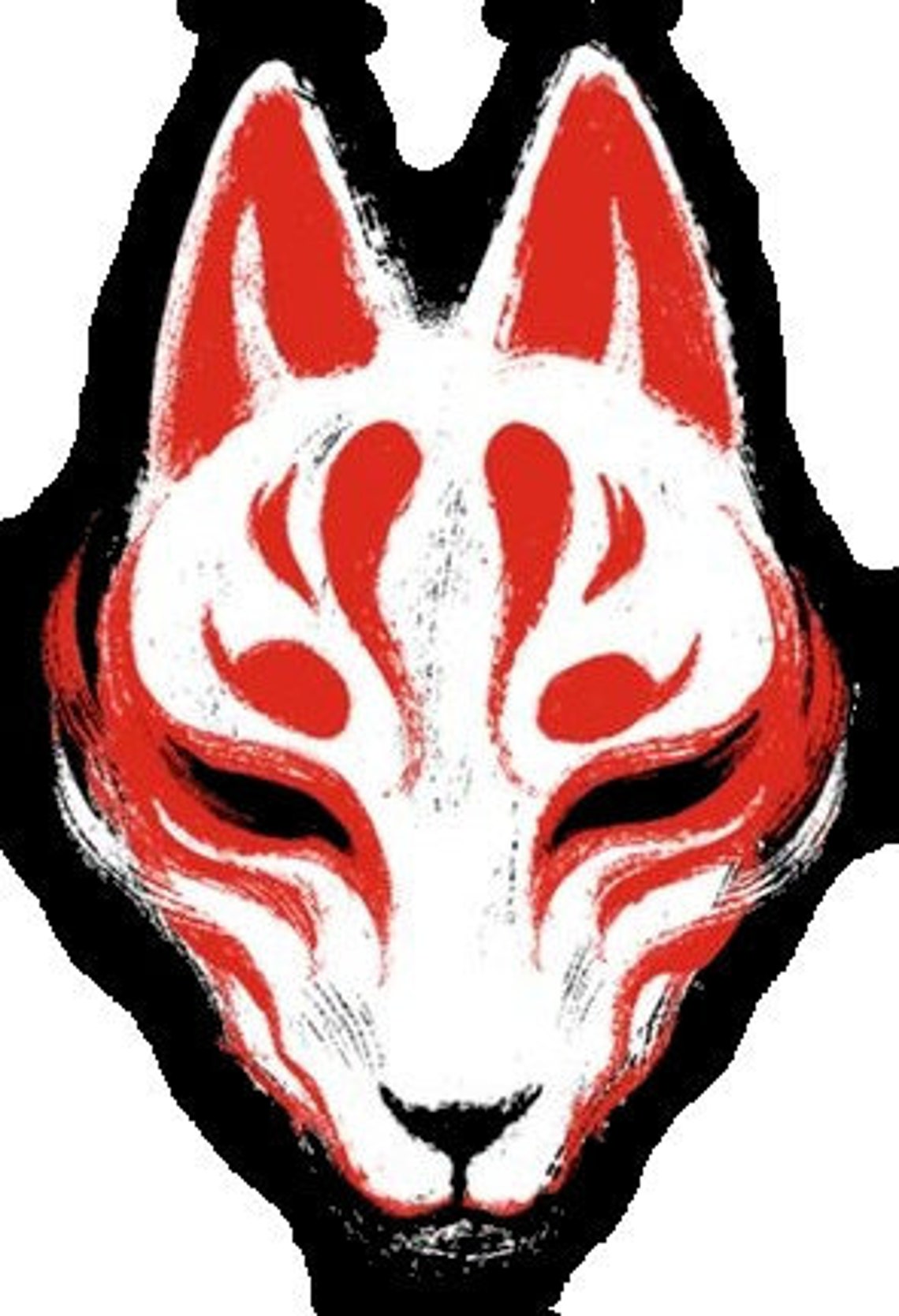 Babymetal Kitsune Mask Back Patch 28cm | Etsy