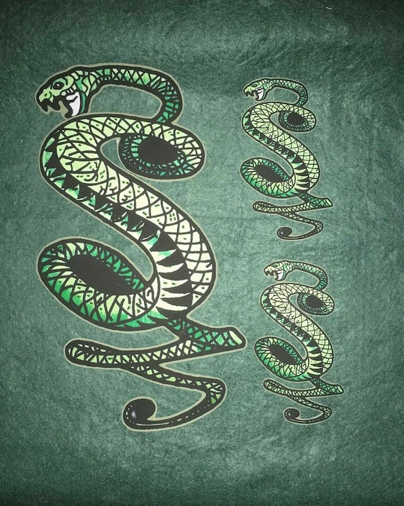 Tunnel Snake Logo Tunnel Snakes Patch Large Embroidered Fallout Etsy