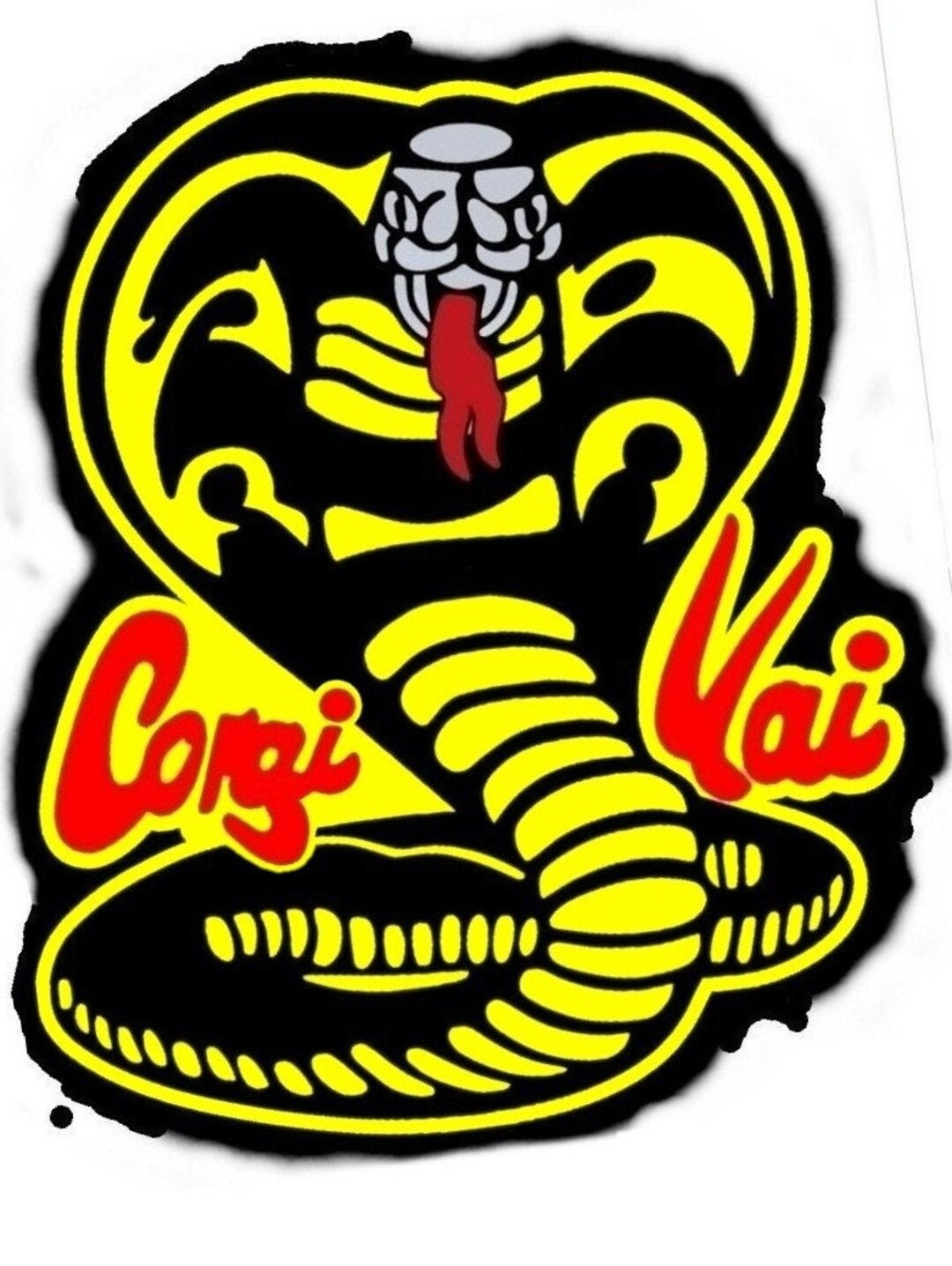 Halloween Corgi Kai - Dojo Karate - Back Patch Logo & 1 Small Front ...