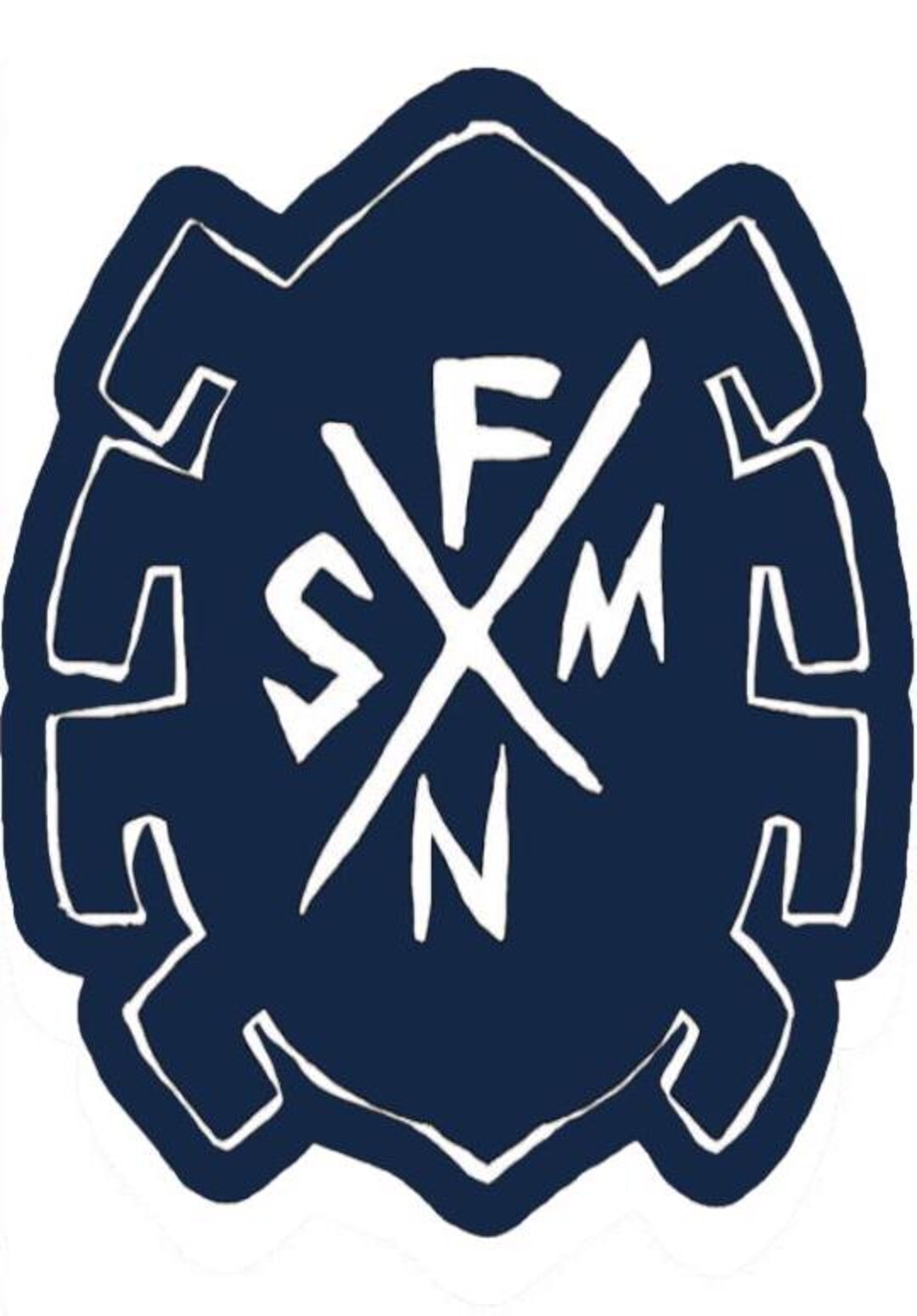 1 X BLUE Spider-verse Spider Punk SPIDER-PUNK 1 Large 2 Small Front ...