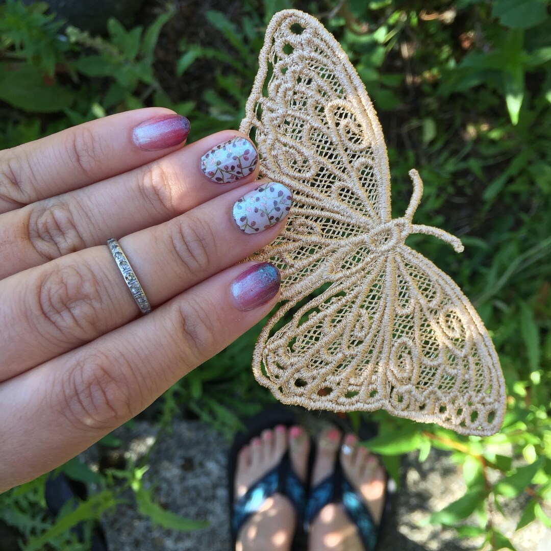 Freestanding Lace Butterfly - Etsy