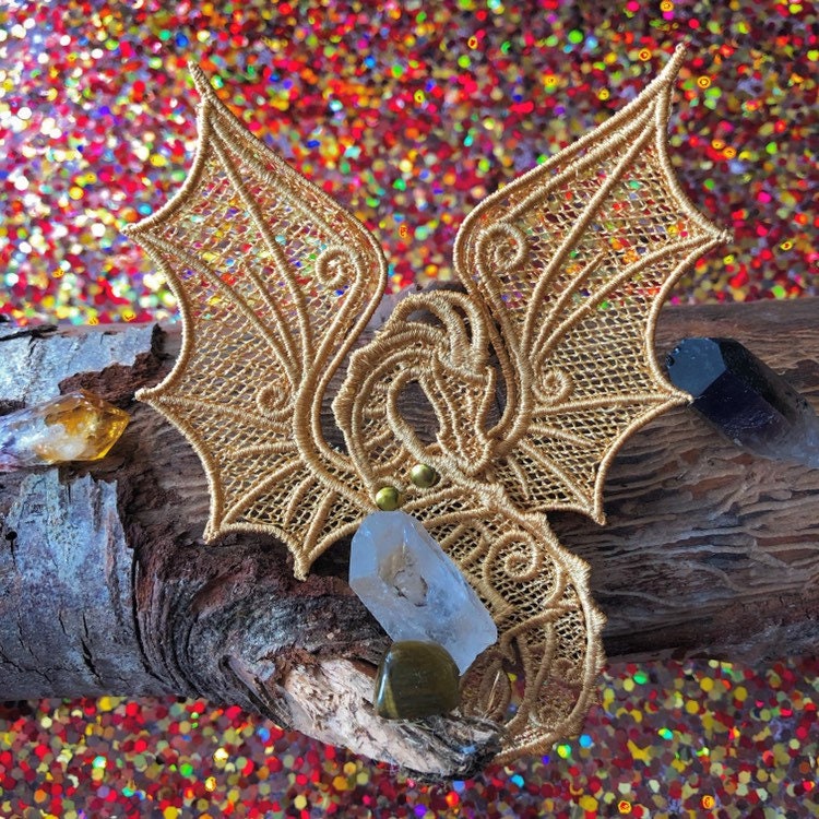 Lace Dragon Ornament - Etsy