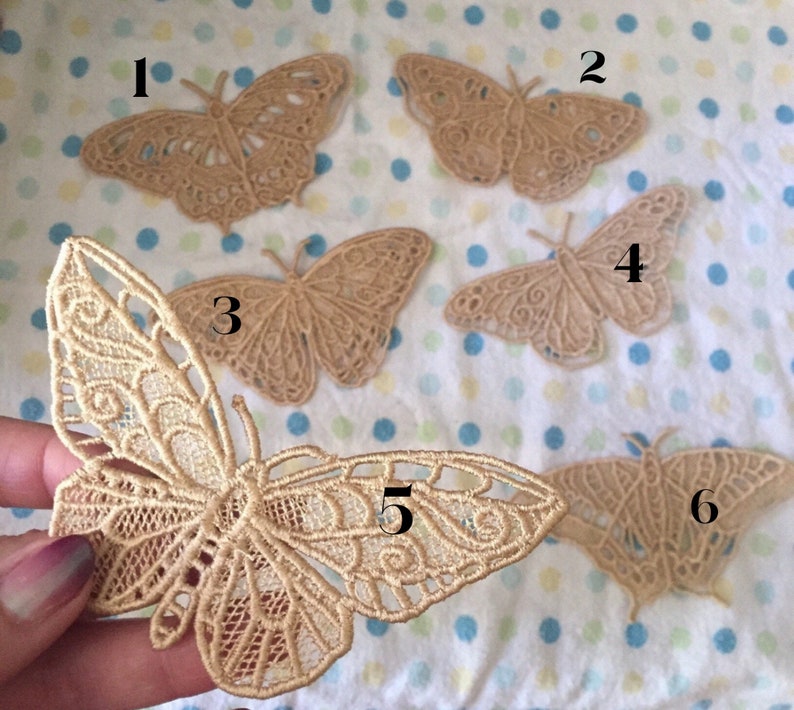 Freestanding Lace Butterfly - Etsy