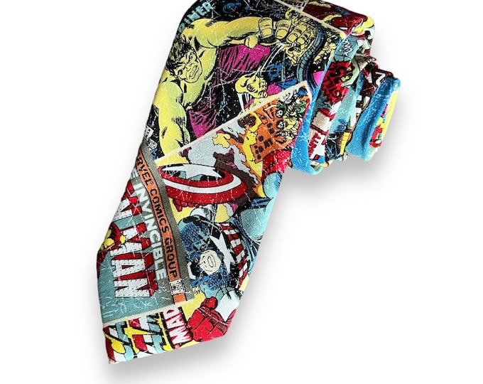 Marvel Tie - Etsy