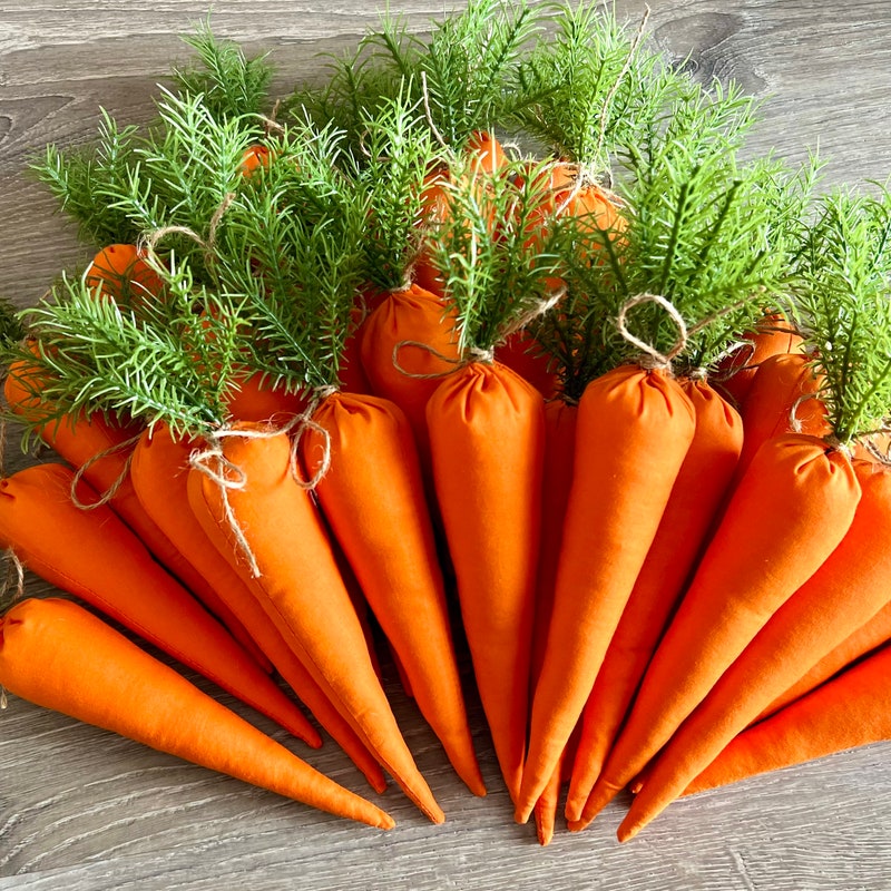 Stuffed Carrot Toy - Etsy