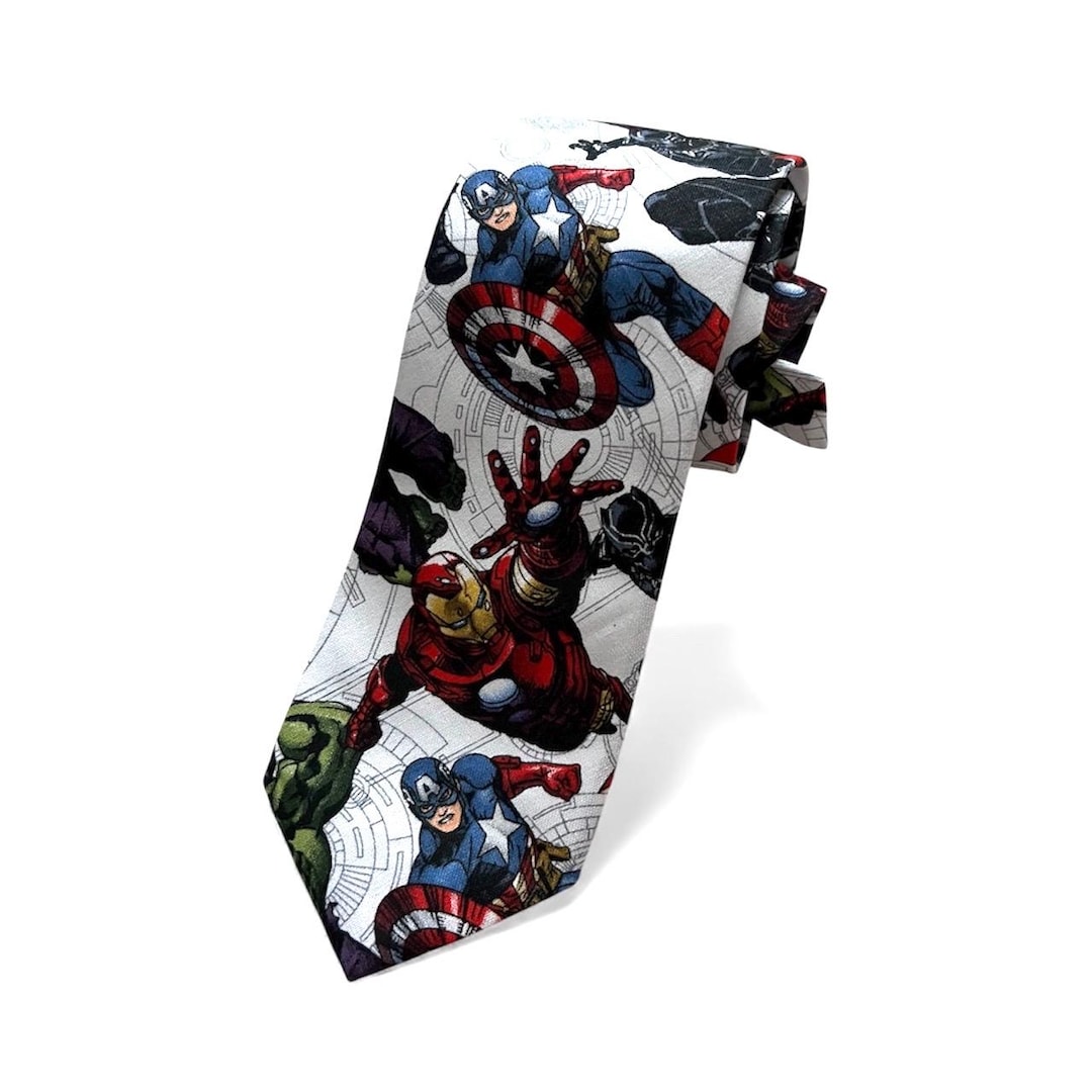 Superhero Neck Tie. Kids Superhero Neck Tie. - Etsy