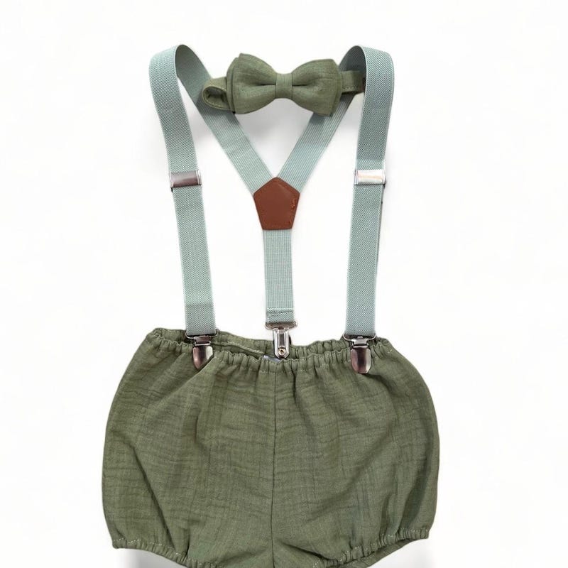 Cake Smash Sage Outfit Boy - Etsy