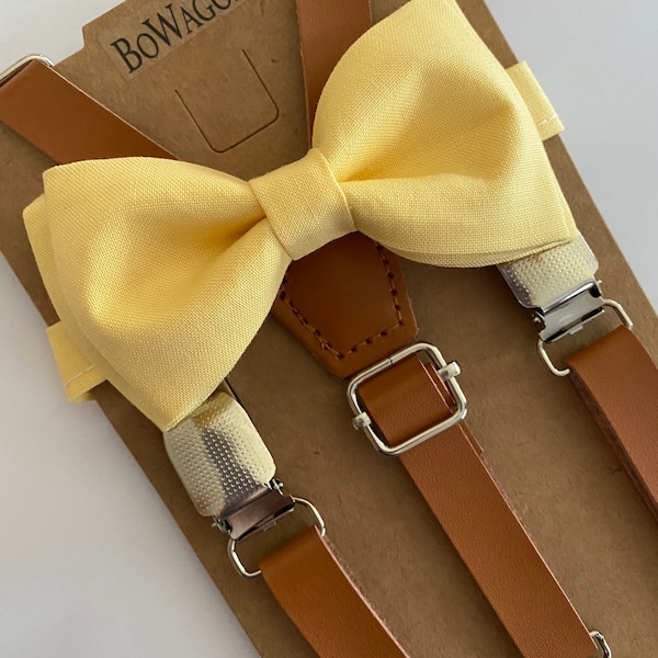 Yellow Suspenders - Etsy