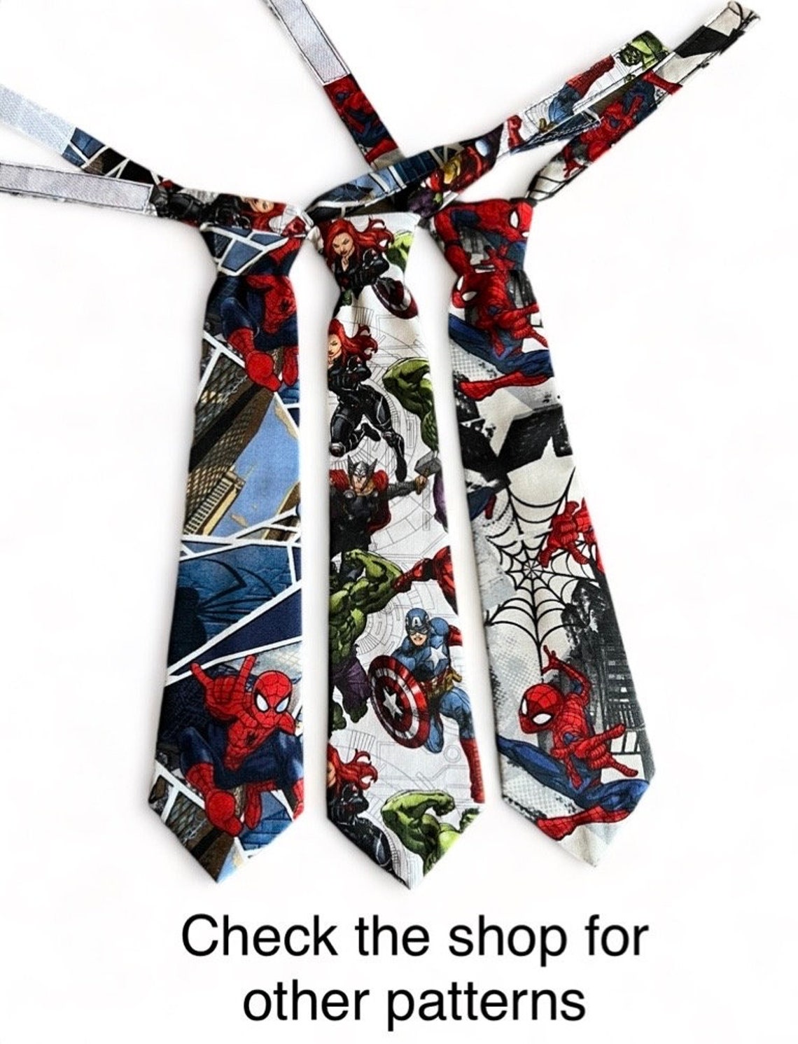 Superhero Neck Tie. Superhero Wedding Party Birthday Necktie. - Etsy