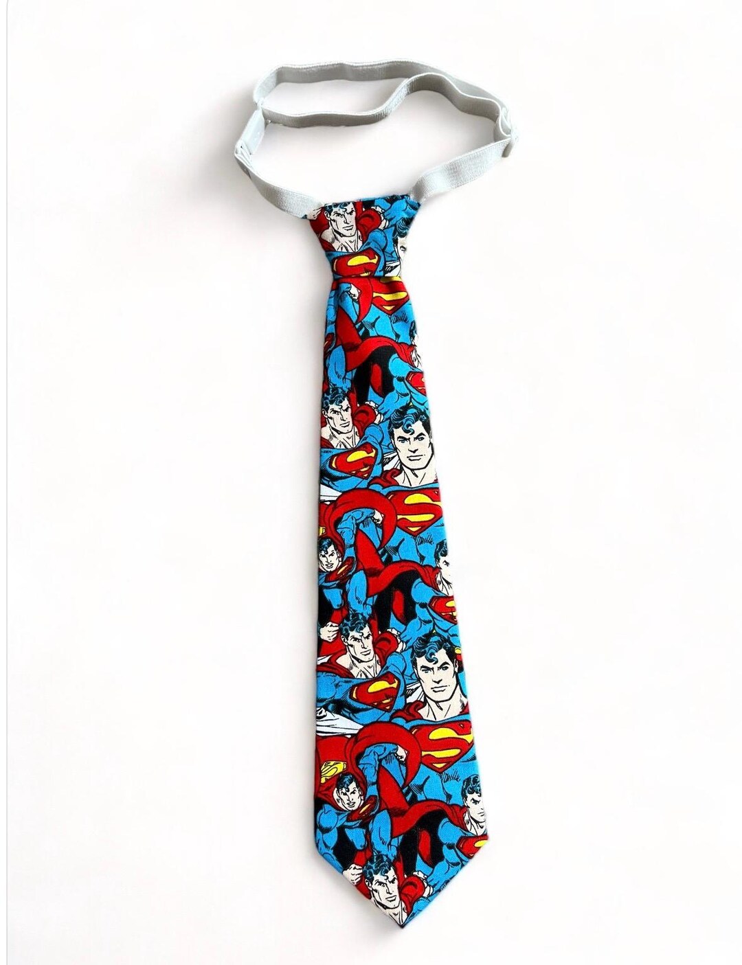 Superhero Neck Tie. Kids Superhero Neck Tie. Super Man Kids Pre-tied ...