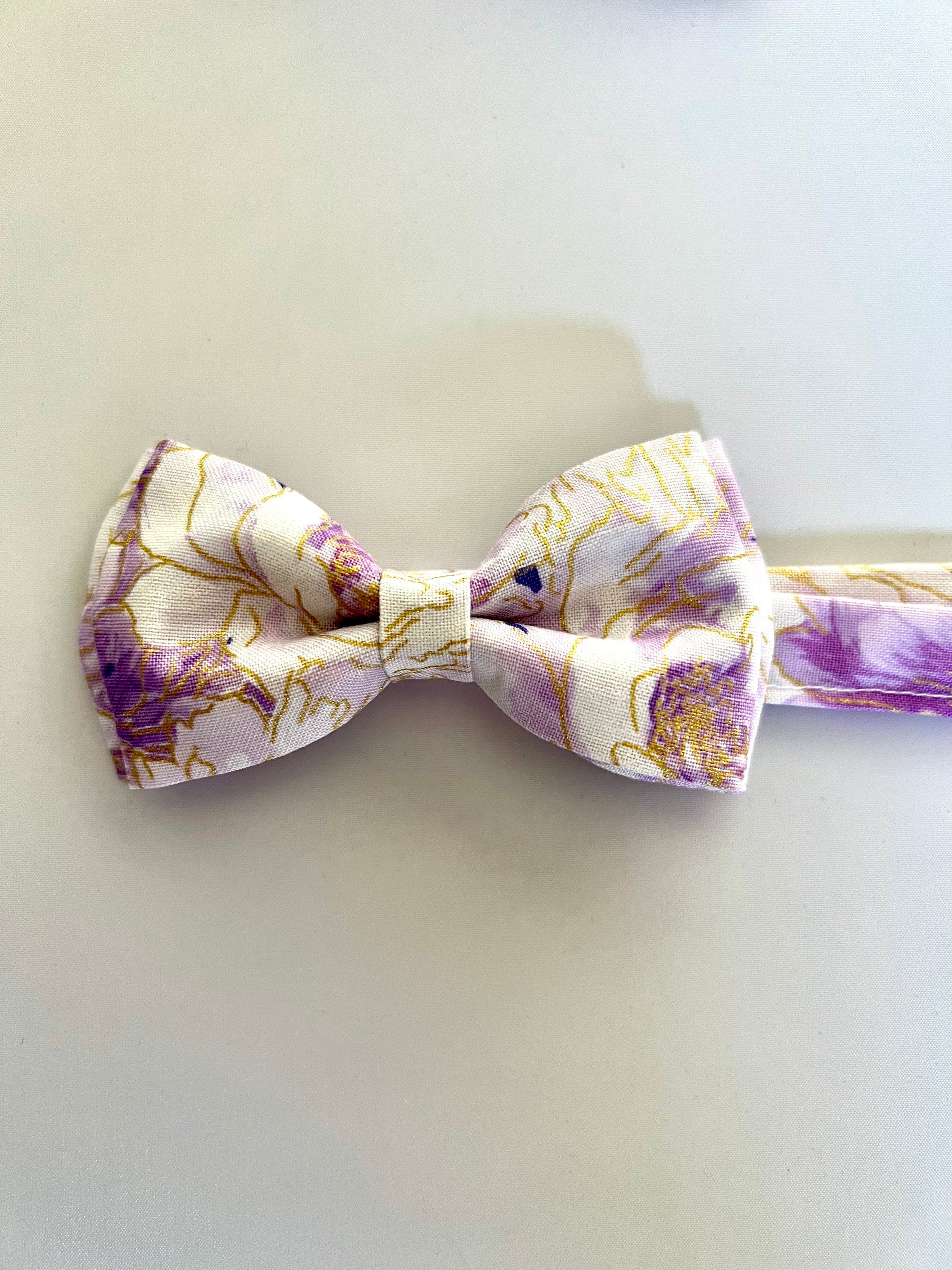 Lilac Spring Flowers Floral Necktie. Light Purple Spring Lilac Necktie ...