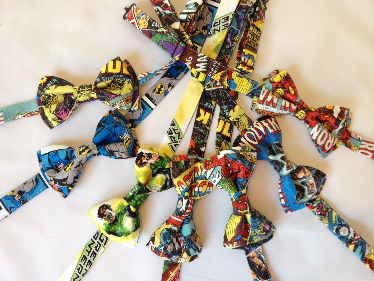 Incredible Hulk Marvel Comics Bow Tie! Avengers! - Etsy