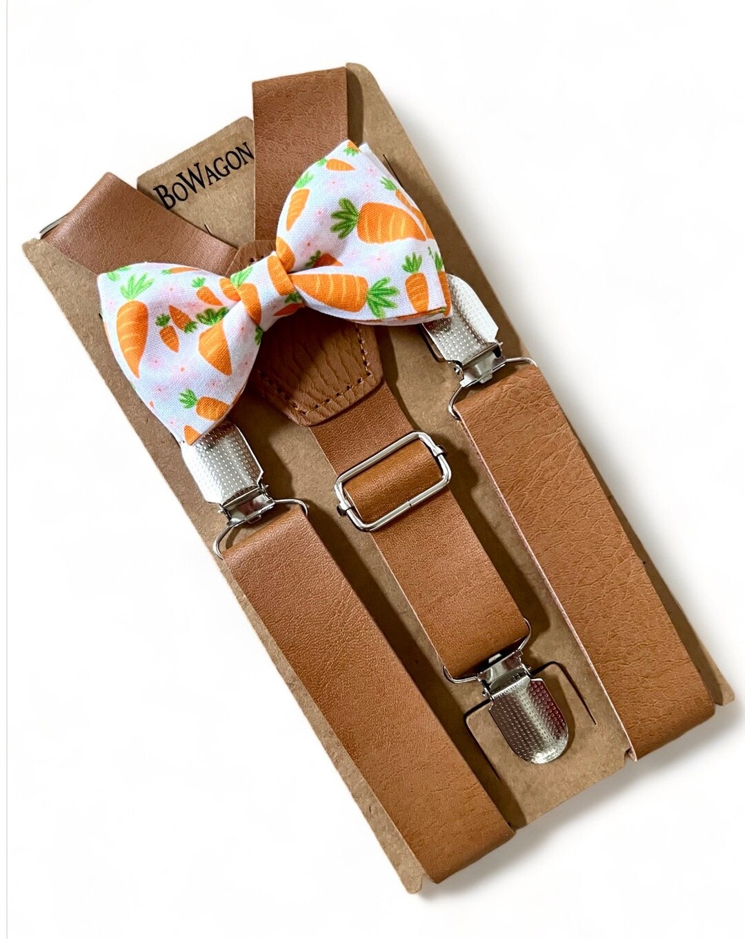 Easter Carrots Bow Tie. Carrots Bow Tie and Tan Suspenders Easter Ring ...