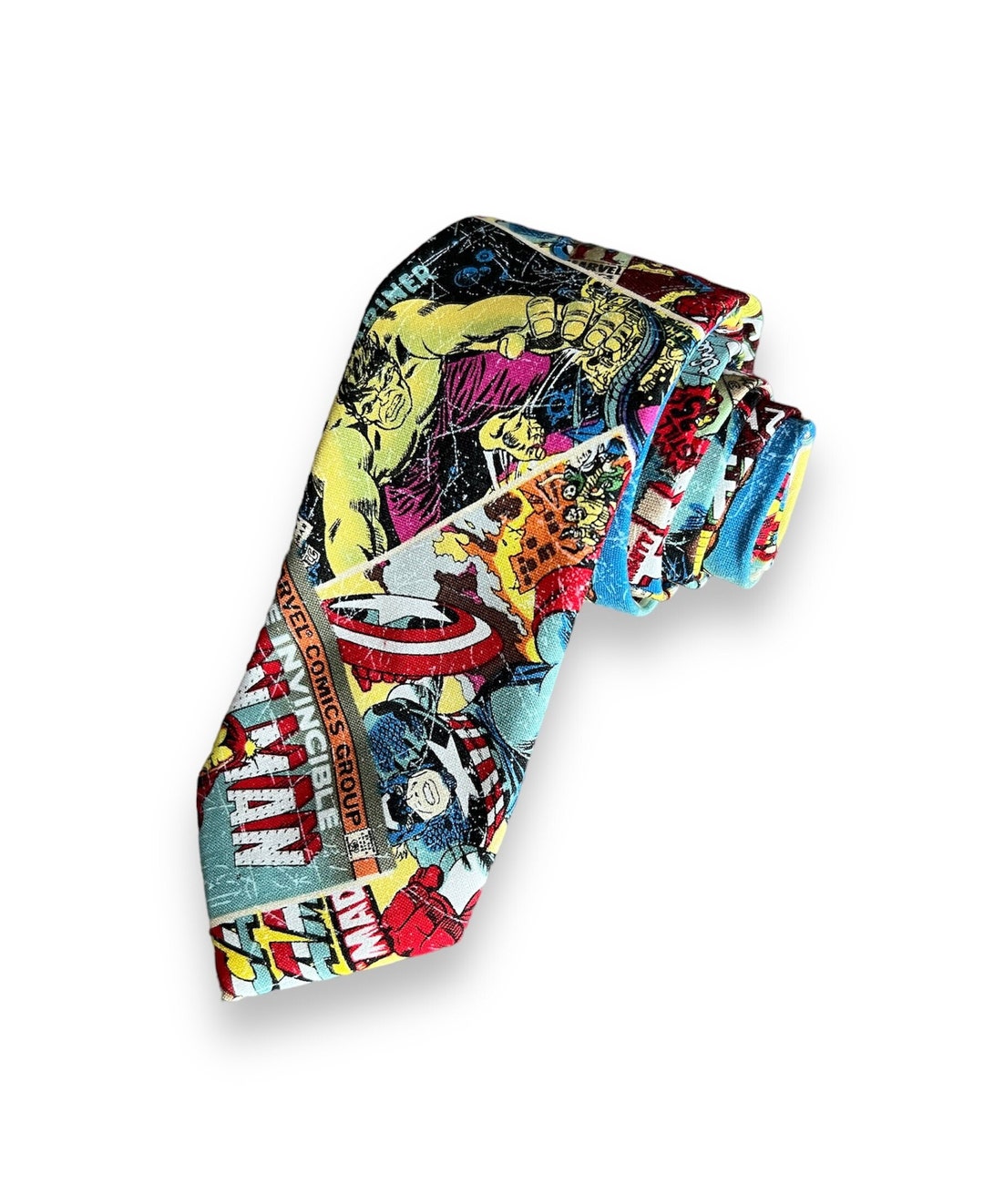 Superhero Neck Tie. Superhero Wedding Party Birthday Necktie. - Etsy
