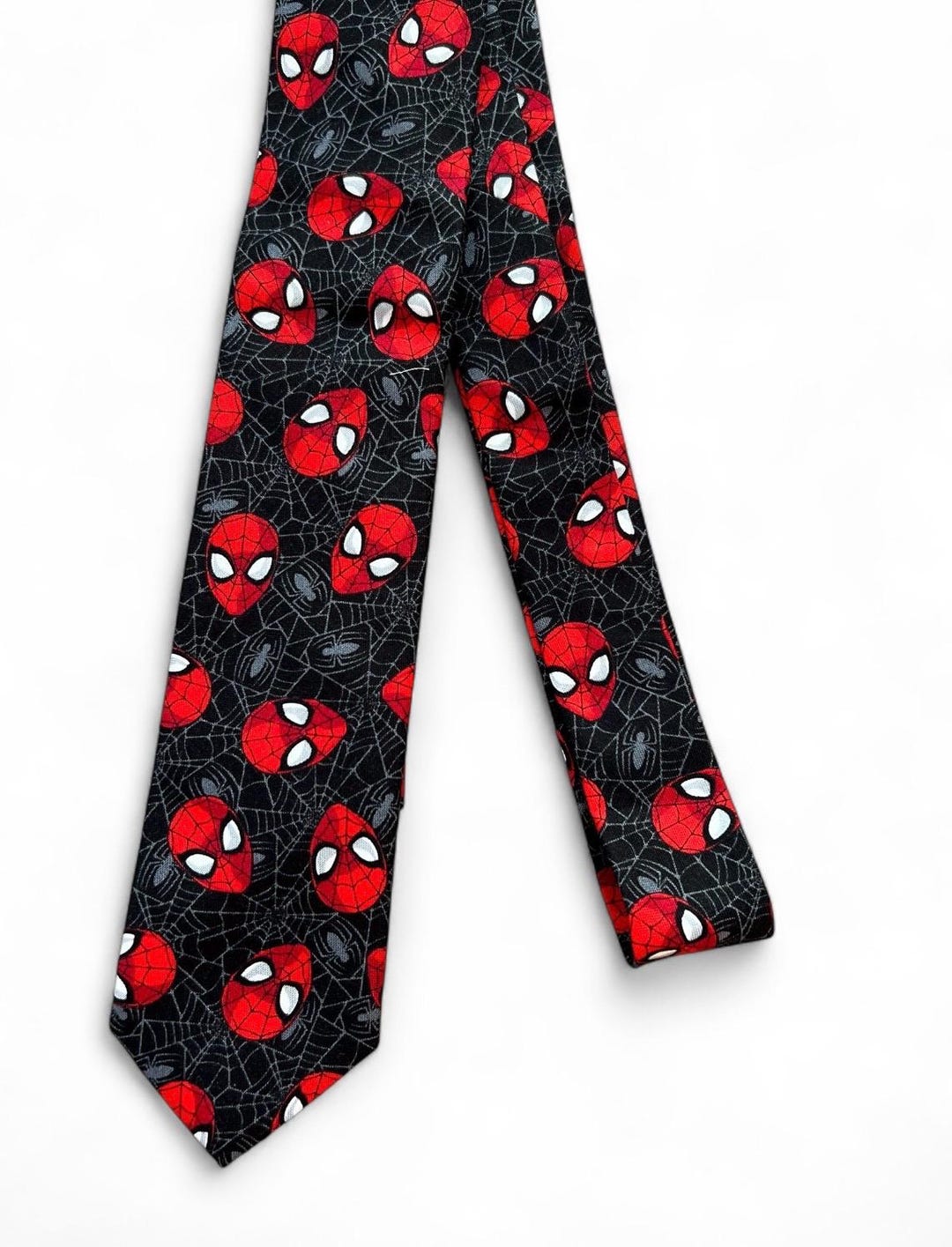 Superhero Neck Tie. Superhero Wedding Party Birthday Black Necktie. - Etsy