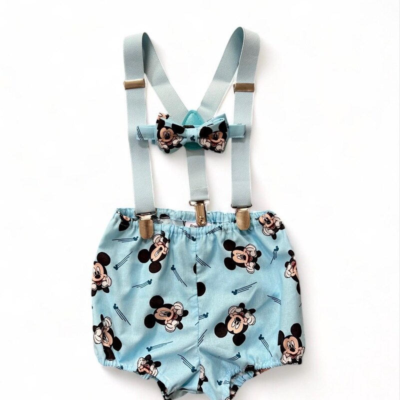 Baby Blue Mickey - Etsy
