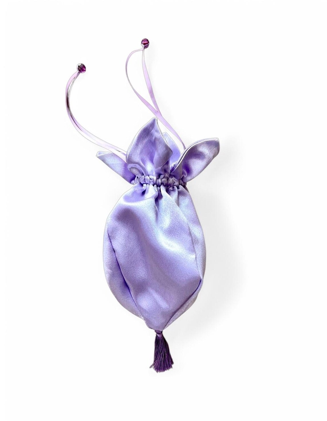 Regency Drawstring Reticule Purse Bag. Lavender Travel Drawstring Purse ...