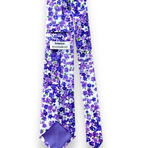 Lilac Spring Flowers Floral Necktie. Light Purple Spring Lilac - Etsy