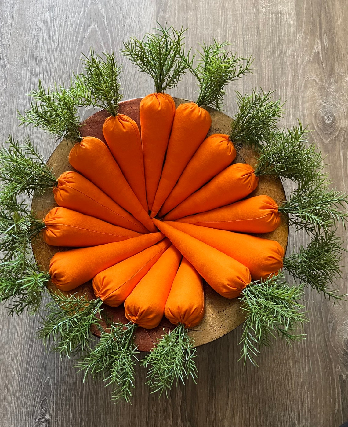 Easter Carrots Stuffed Farmhouse Carrots Easter Basket - Etsy