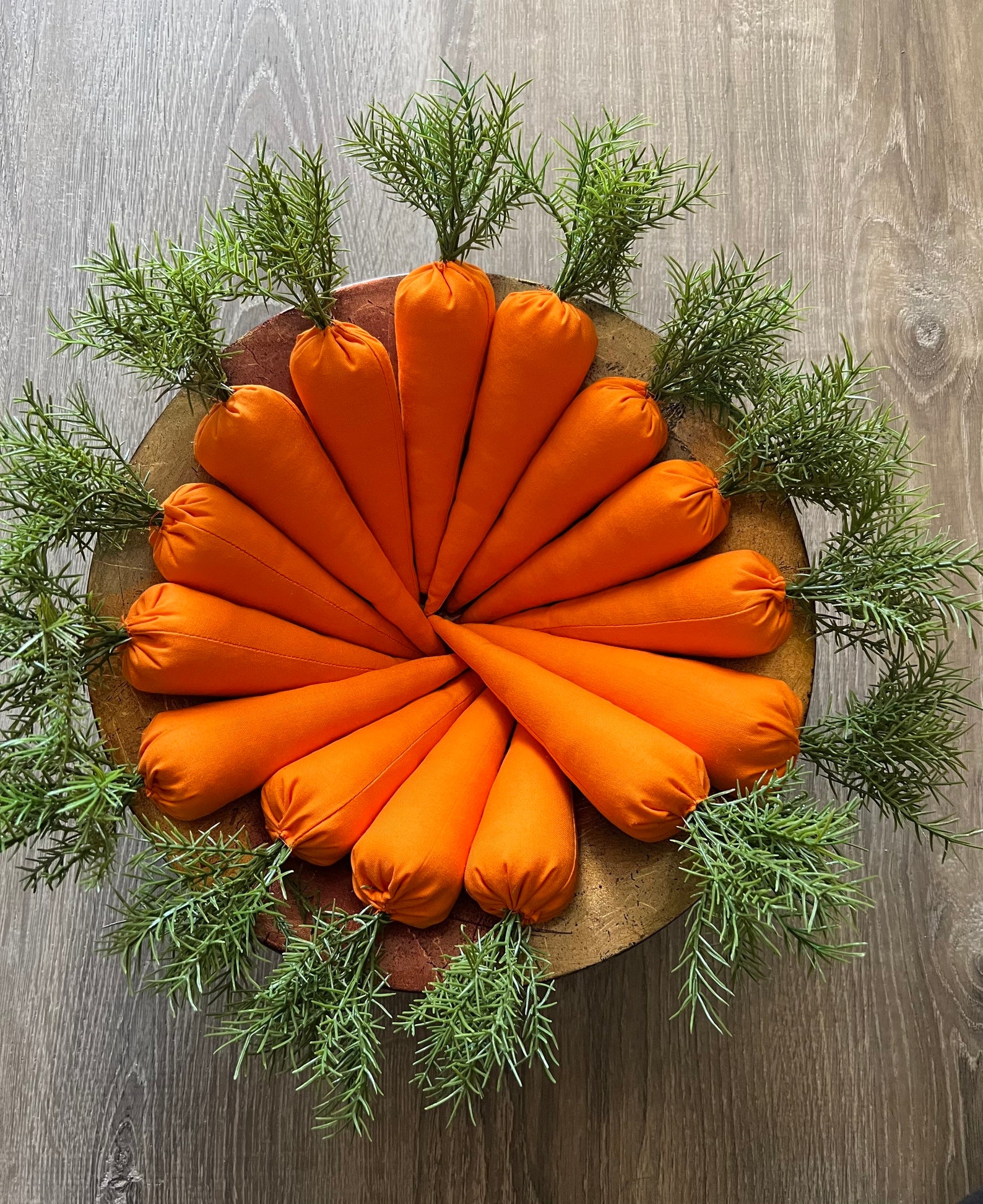 Easter Carrots, Stuffed Farmhouse Carrots, Easter Basket Stuffers ...