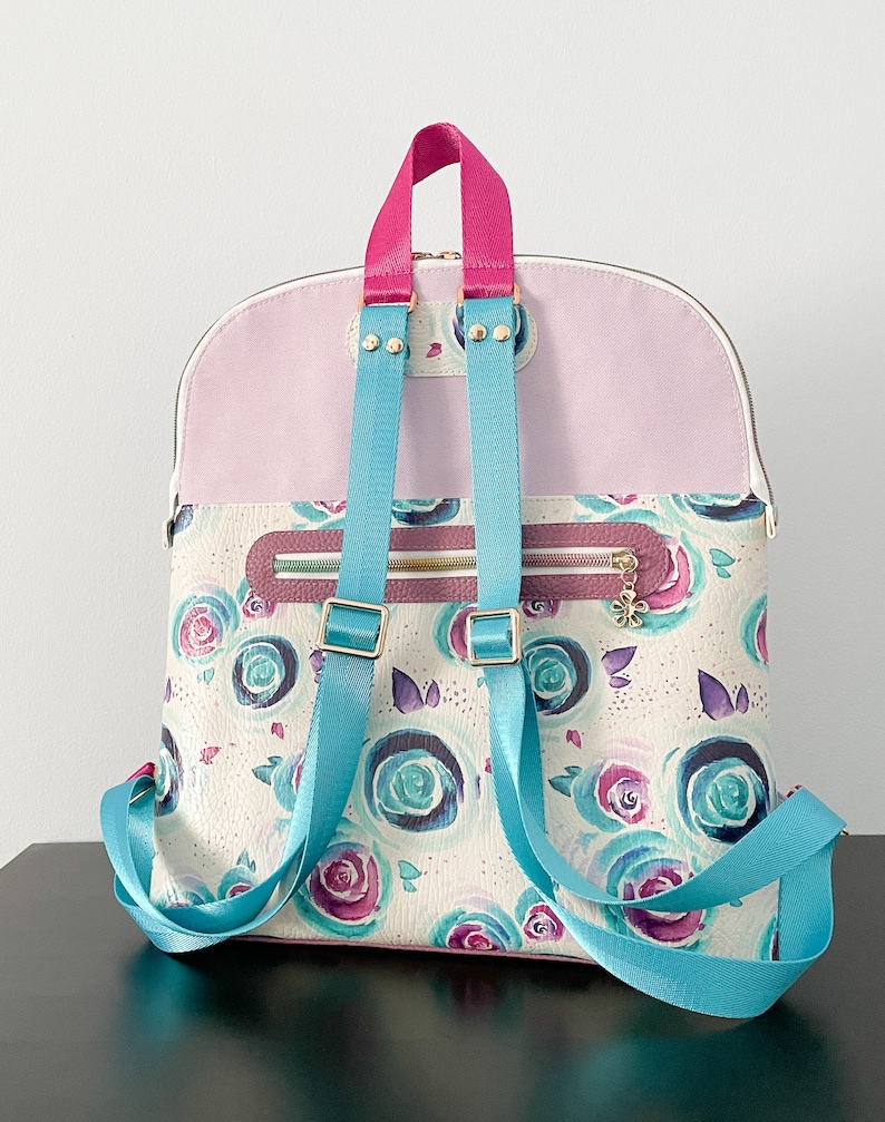 PDF Pattern | "jade" Backpack | Justynathandmade | Laptop Bag | Secure ...