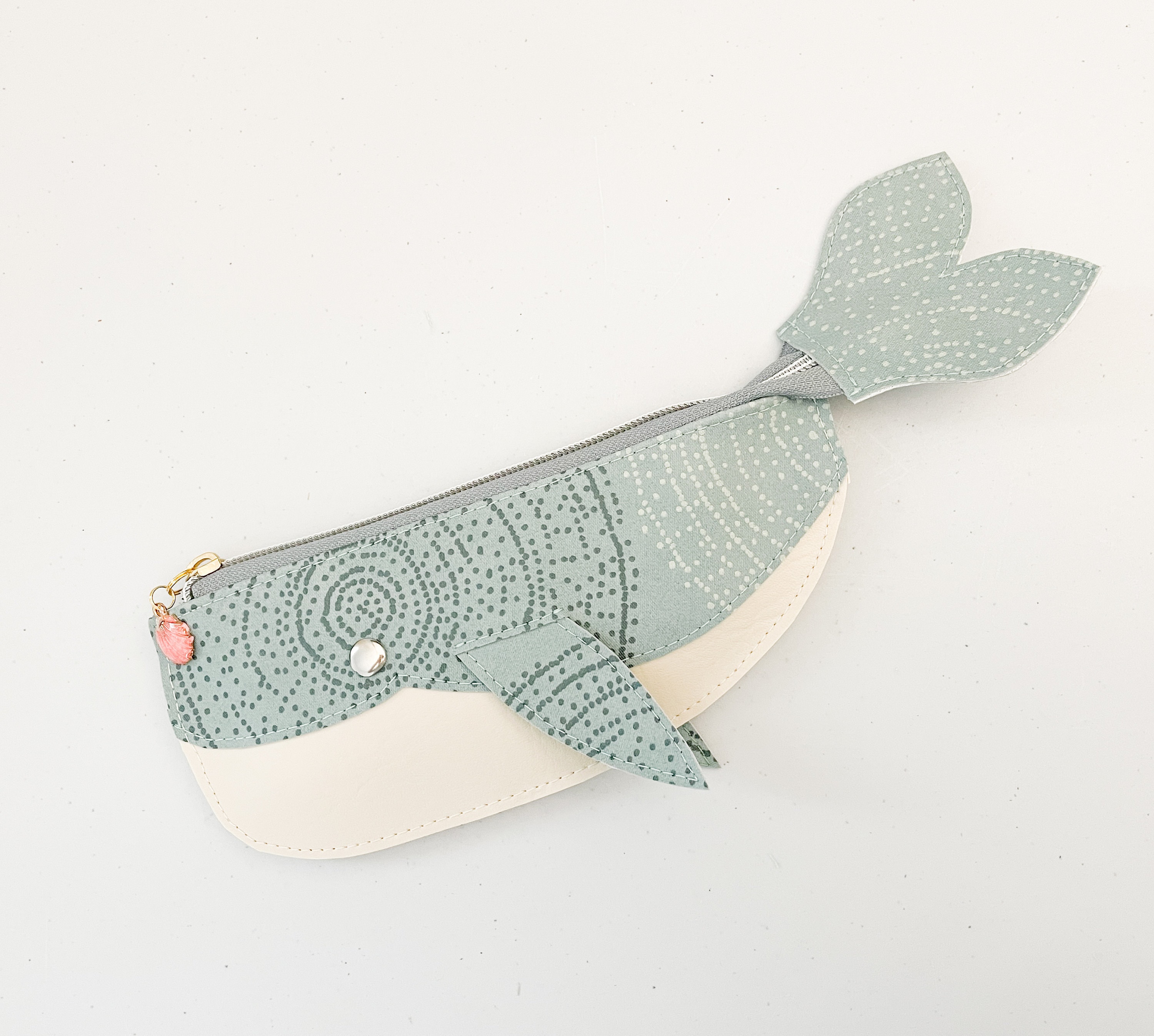 PDF Pattern | Whale #2 Pencil Case | Zipper Pouch | Justynathandmade - Etsy
