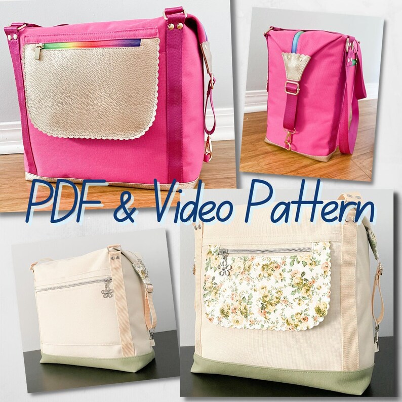 Off We Go Travel Bag Sewing Pattern Trolley Sleeve / 2 - Etsy