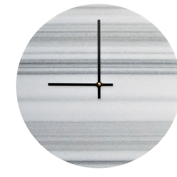 Marble Clock - Etsy