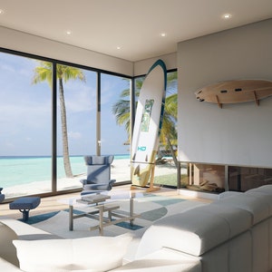 Vertical Paddle Board Rack and Surfboard Rack - Vertical Freestanding ...