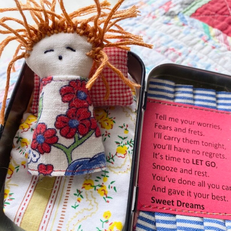 Let Go Worry Doll Sewing Pattern – Mint Tin Dollhouse (PDF Pattern) - Etsy