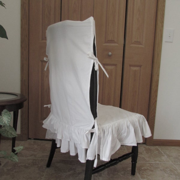 Linen Dining Chair Slipcovers - Etsy