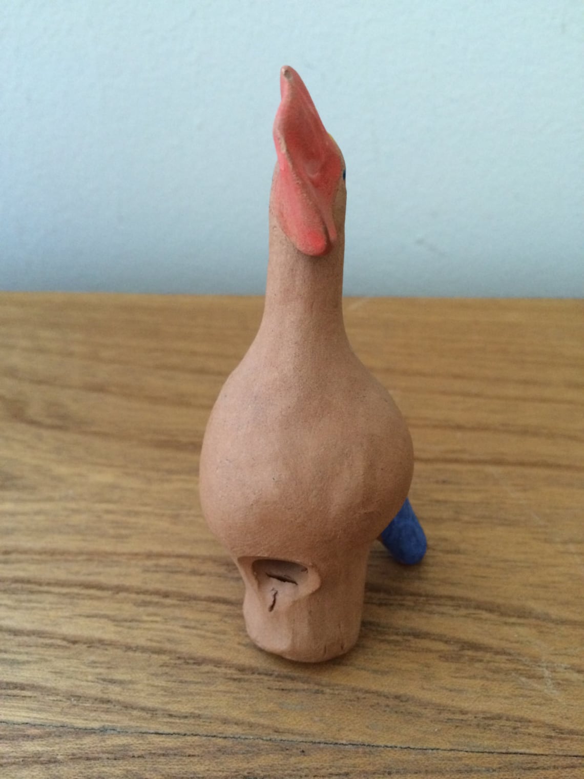 Vintage Clay Rooster Whistle - Etsy