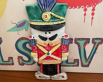 Vintage Colorful Franca Gensini Figurine/wall Hanging - Etsy