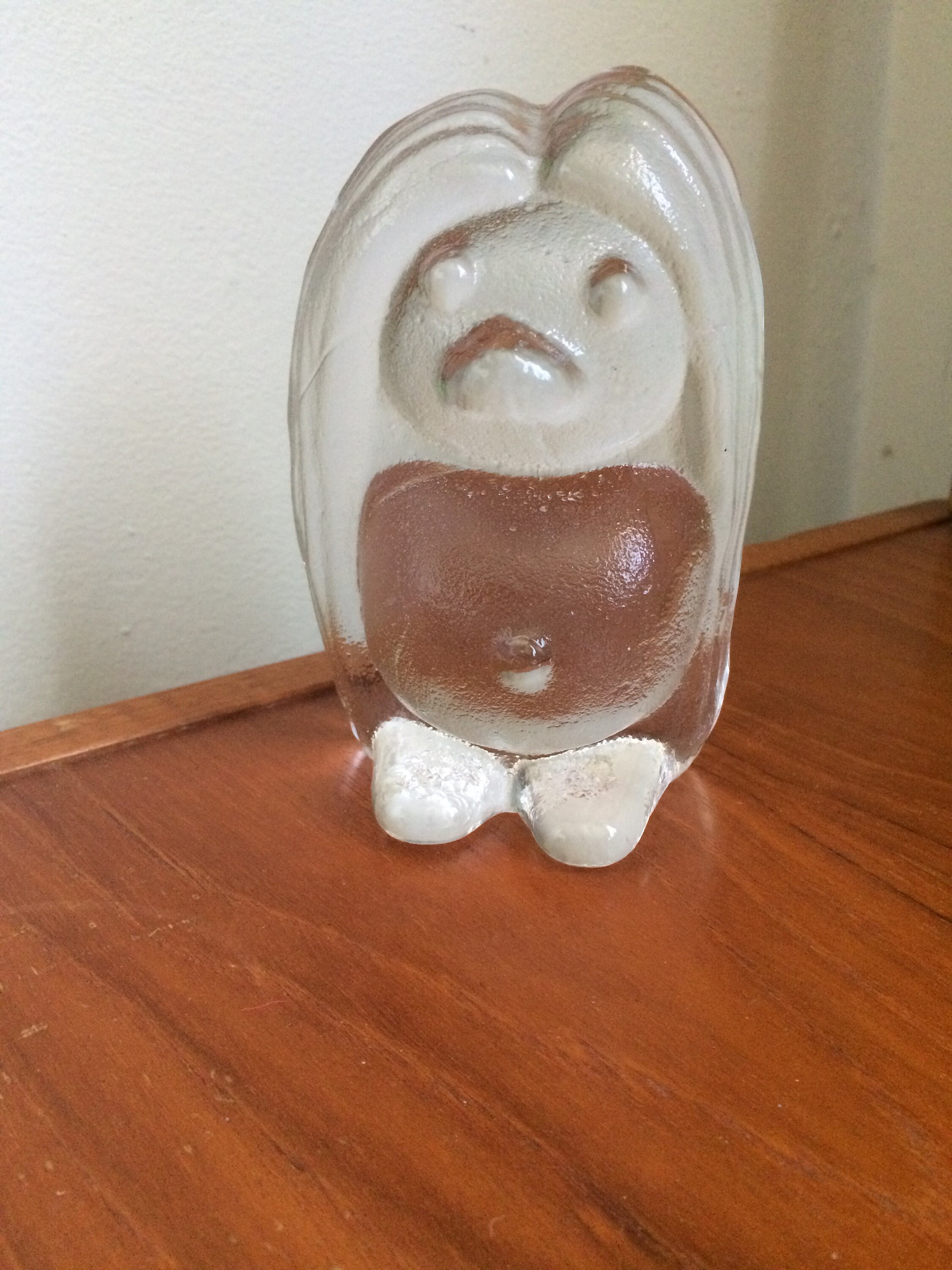 Large Scandinavian Troll Glass Figurine/ Paperweight - Etsy