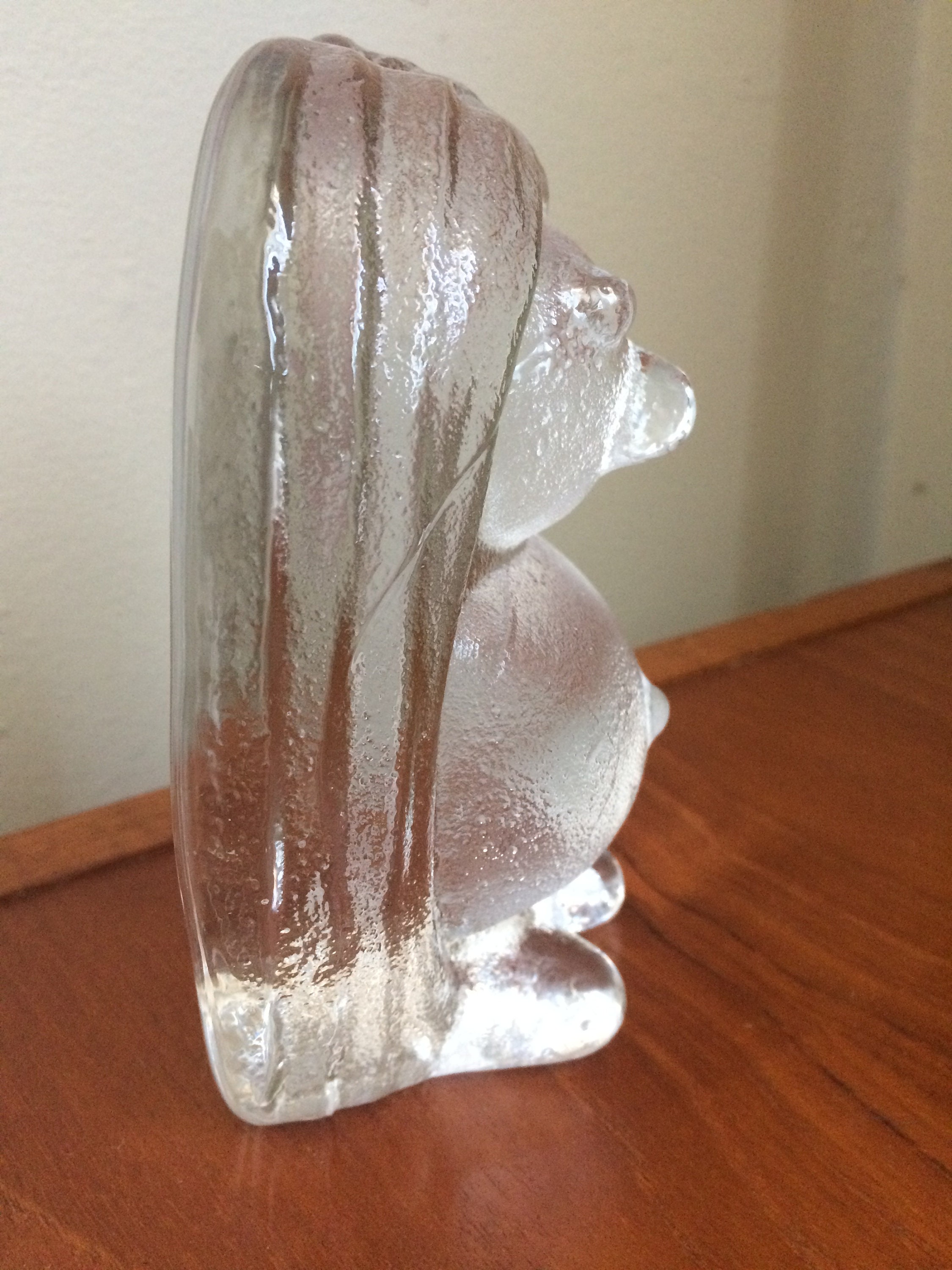 Large Scandinavian Troll Glass Figurine/ Paperweight - Etsy