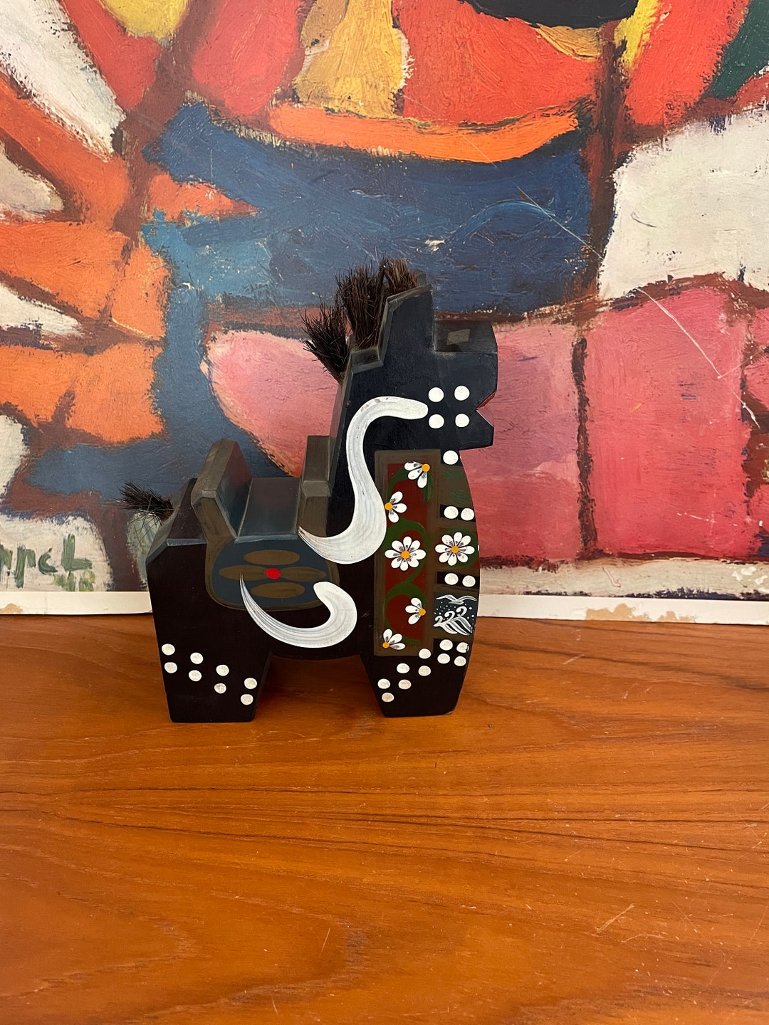 Vintage Japan Hachinohe Yawata-uma Wood Horse - Etsy