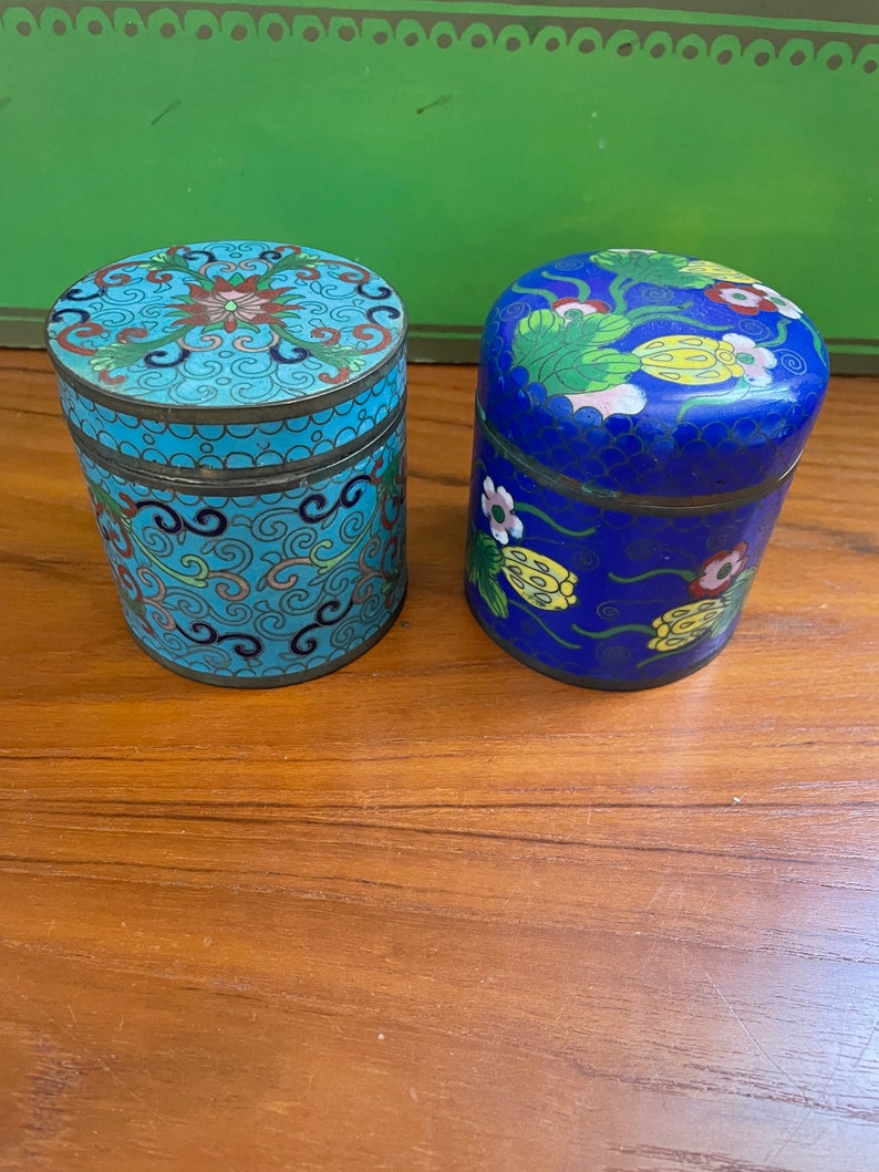 Fabric and Paper Round Birds Box in Pink and Green - Etsy