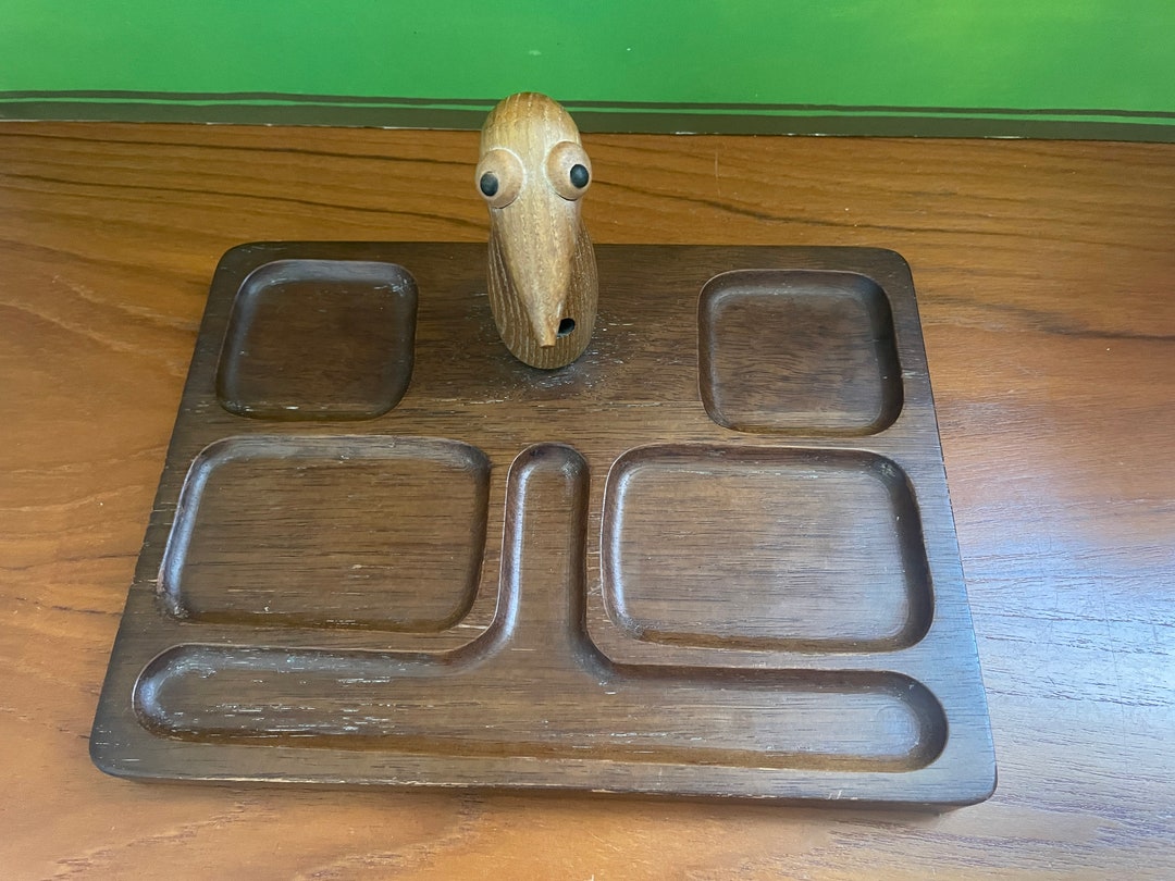1962 Zoo-line Wood Desk Valet With Dodo Bird - Etsy