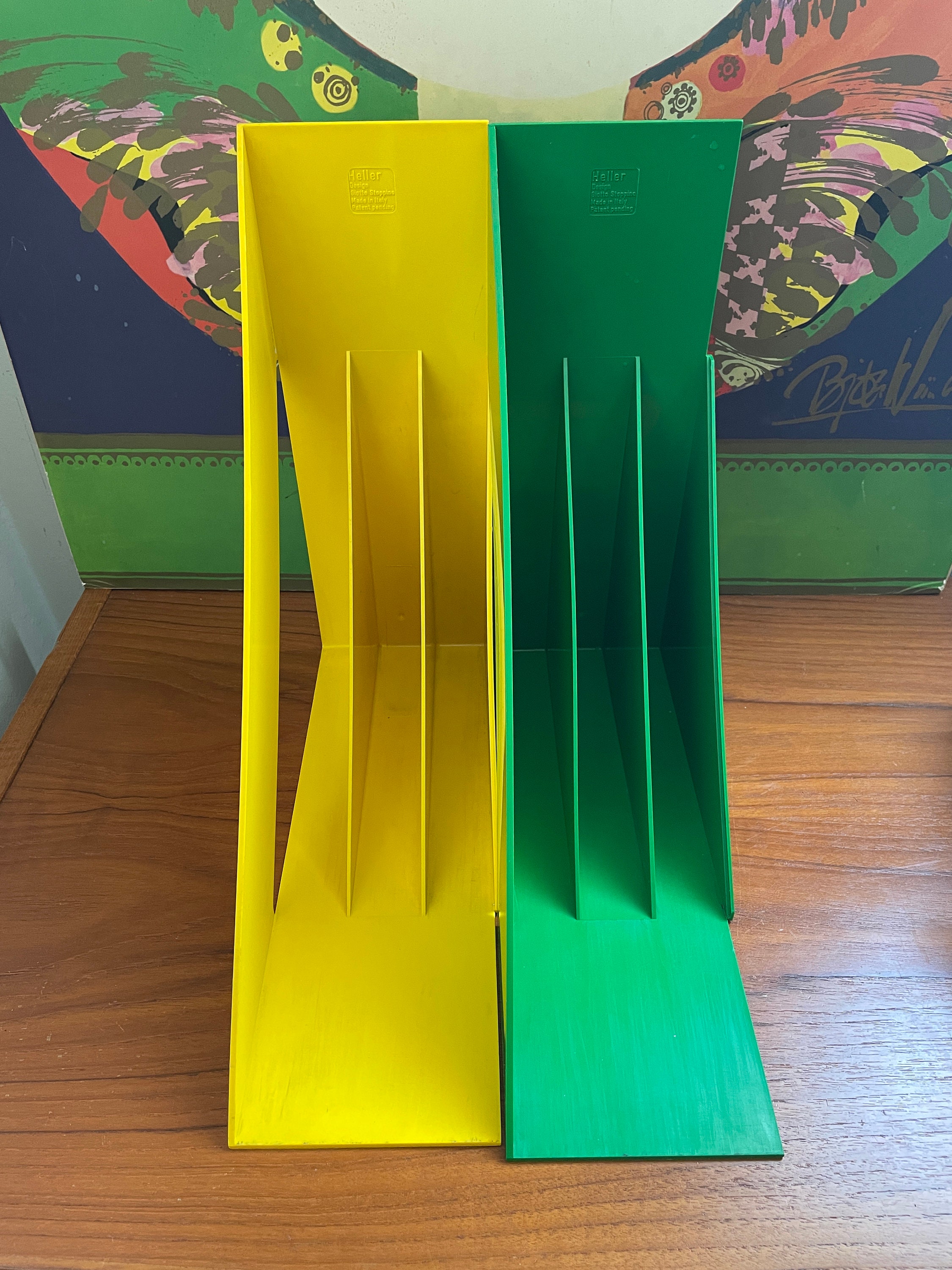 Vintage Metal Wire and Wood Redi-Rack Record Holder - Etsy.de